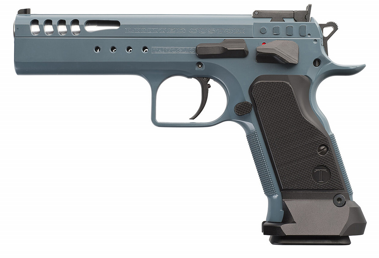 Tanfoglio Limited Custom Blue; .40 S&W – Стрелковый клуб Сармат